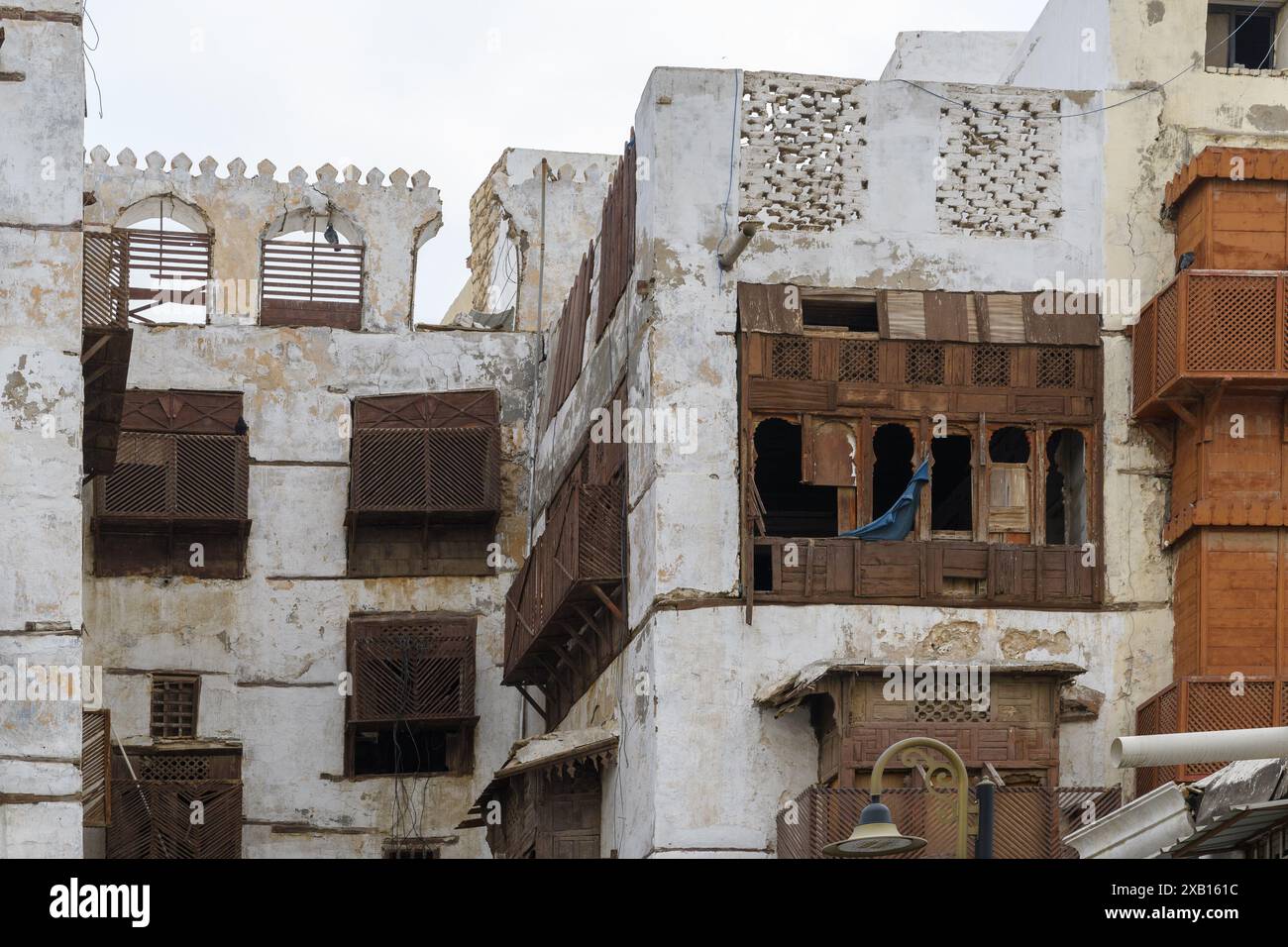 Jeddah, Saudi Arabia - December 21, 2022: A close-up of Jeddah’s Old ...