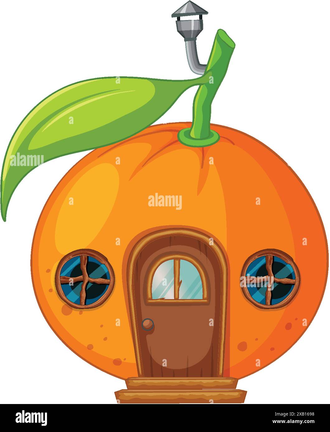 Orange like fruit Stock Vector Images - Alamy