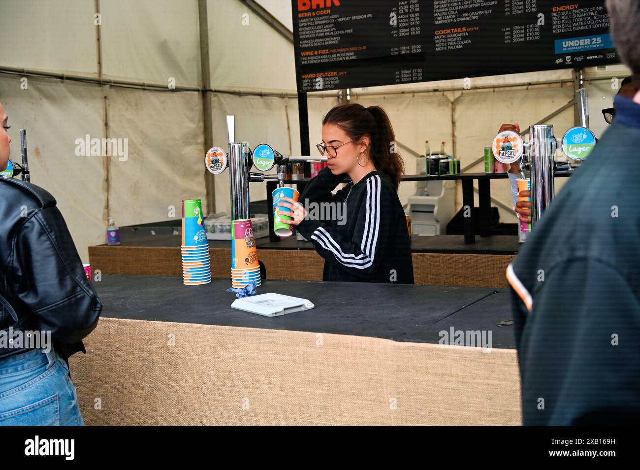 London, UK. 9th June, 2024. Thousands of Reggers fans attends the ...