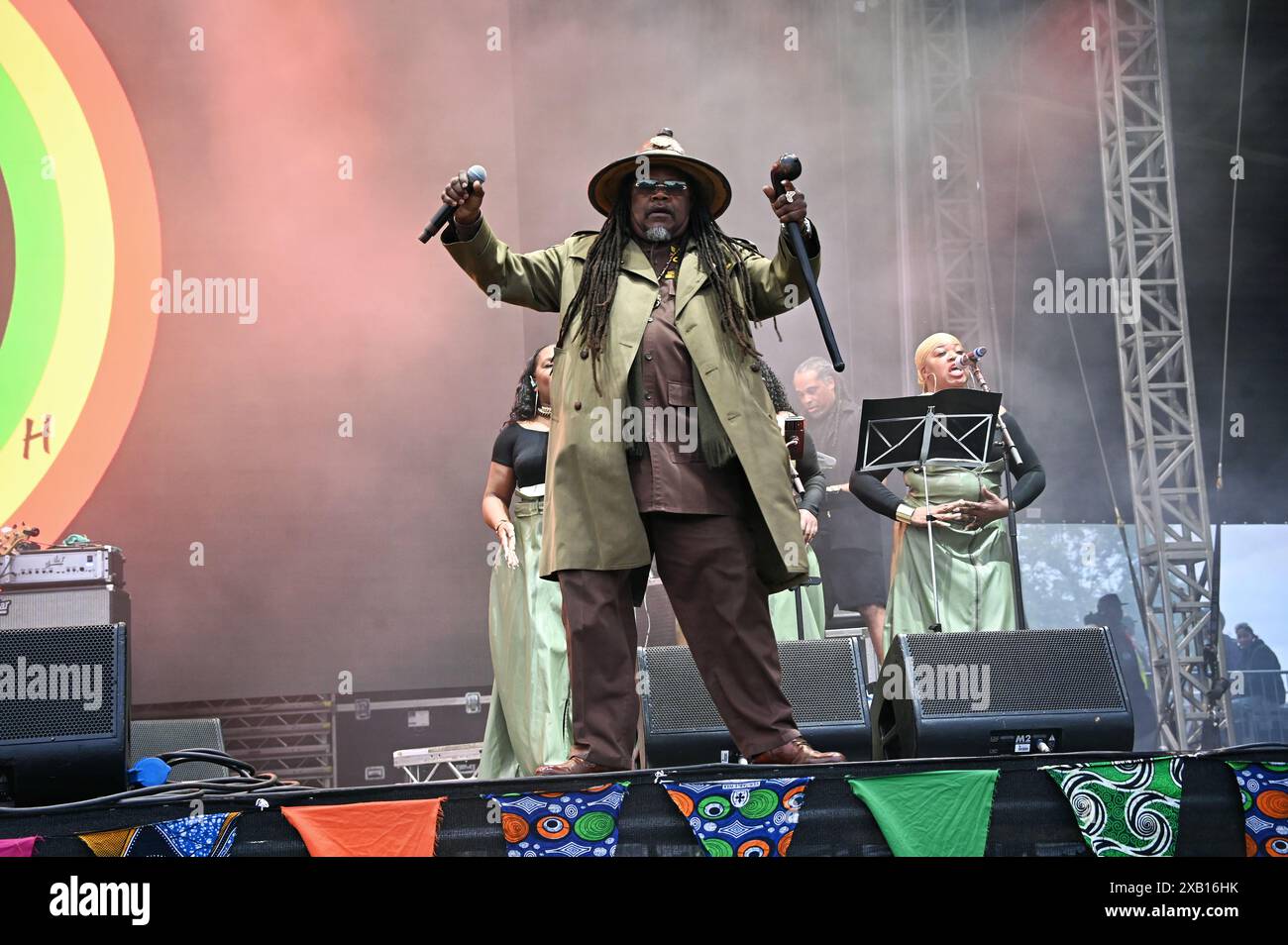 London, UK. 9th June, 2024. Luciano is a (singer) Jamaican second ...