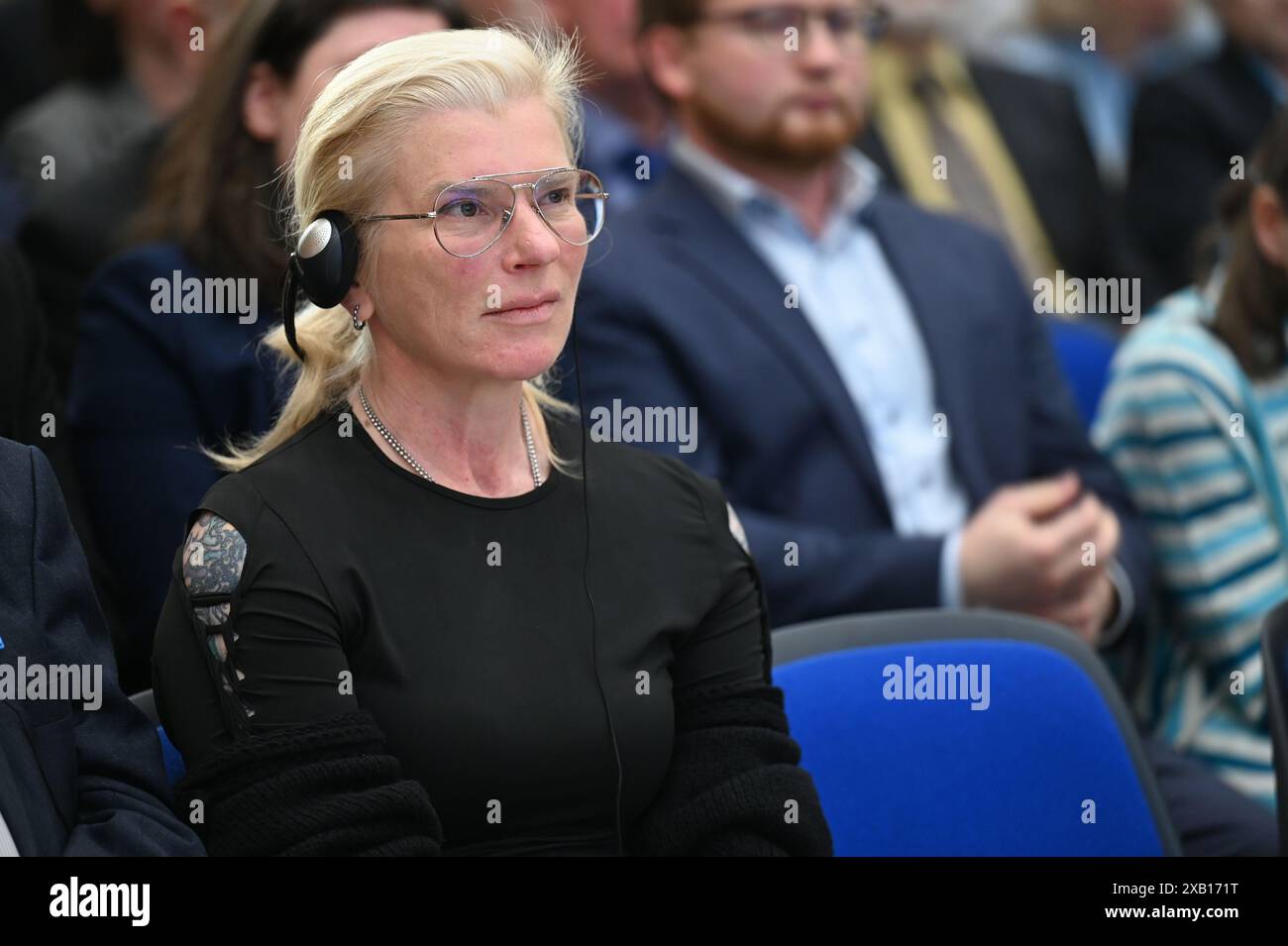 Cologne, Germany. 09th June, 2024. Paramedic Julia Pajewska, code name ...
