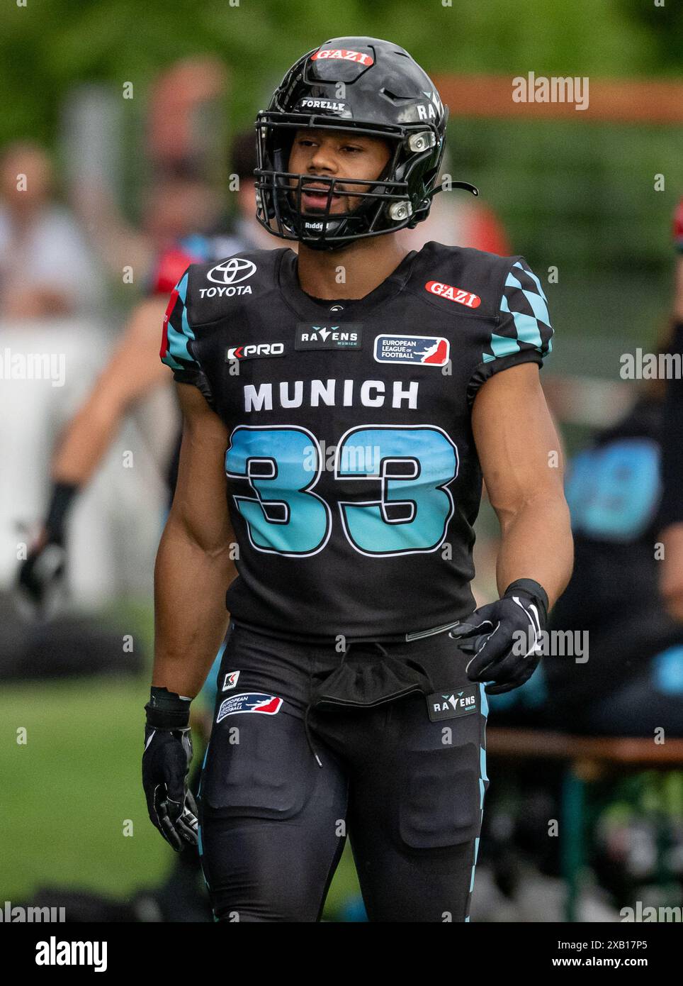 Justin Rodney (Munich Ravens, #33). Munich Ravens gegen Prague Lions ...