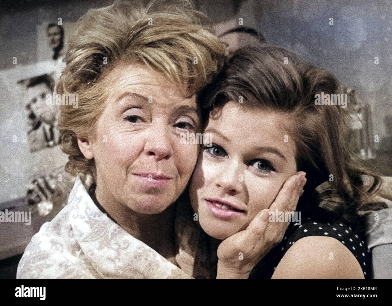 Meysel, Inge, 30.5.1910 - 10.7.2004, German actress, portrait, with ...