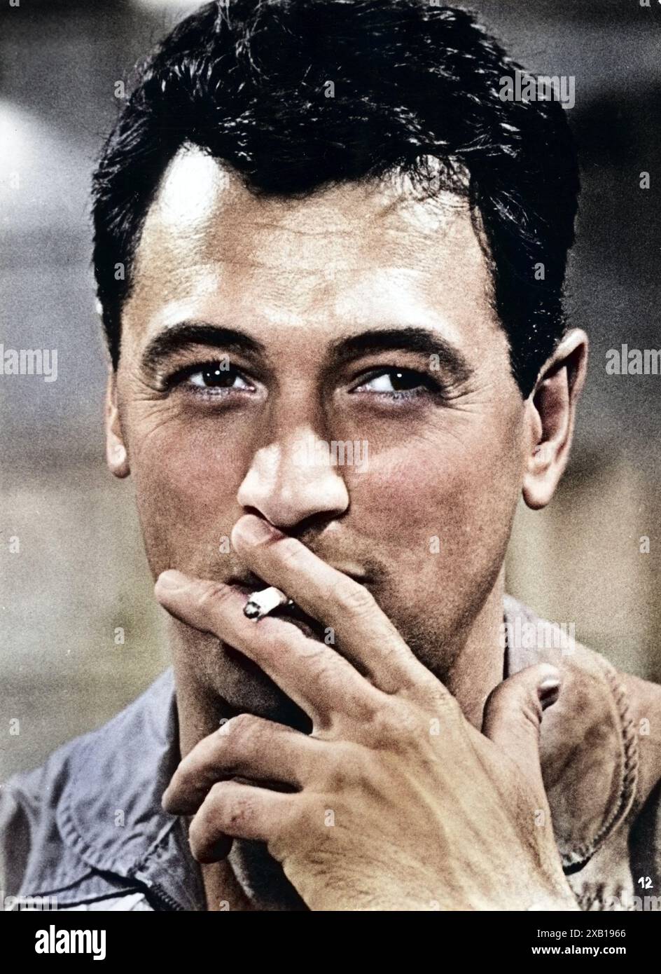 Rock hudson portrait 1950s hi-res stock photography and images - Alamy