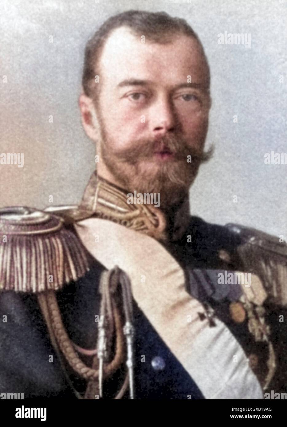 Nicholas ii alexandrovich 6 5 1868 16 7 1918 hi-res stock photography ...