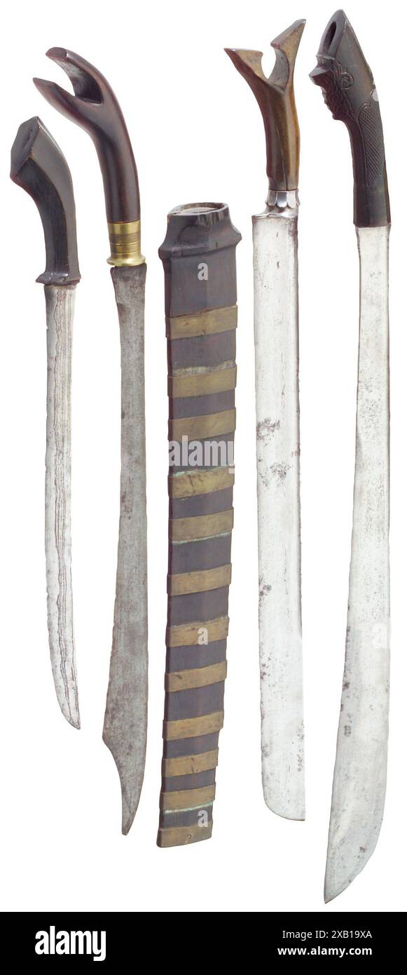 weapons, swords, Asian, klewang, 19th century, PROPERTY-RELEASED Stock ...