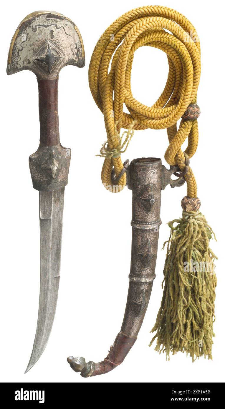 weapons, swords, African, Koummya, PROPERTY-RELEASED Stock Photo - Alamy