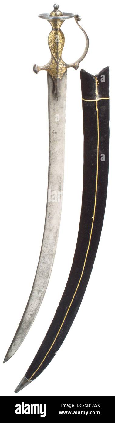 weapons, swords, Asian, talwar, 18th century, PROPERTY-RELEASED Stock ...