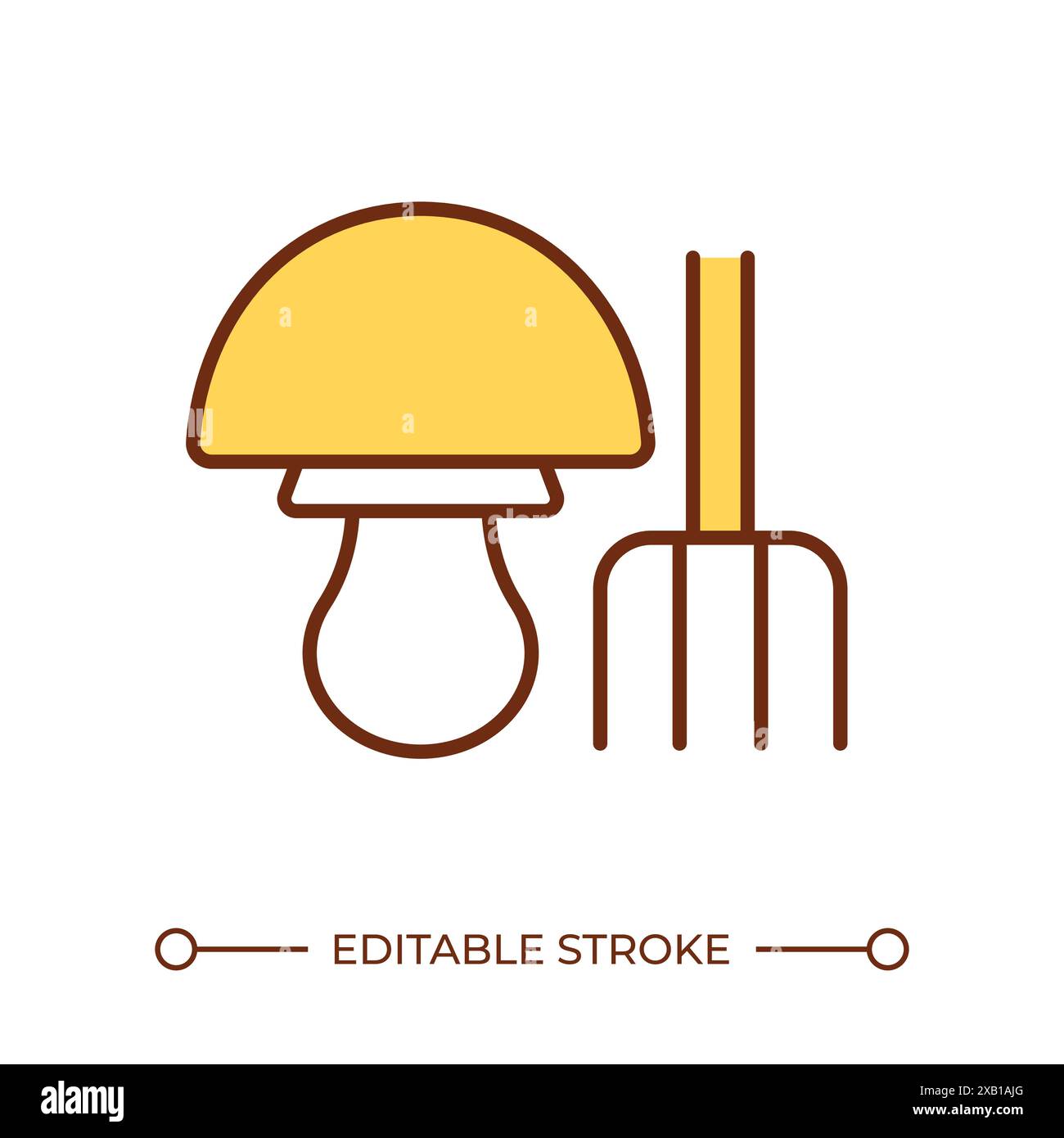 Mushroom cultivation RGB color icon Stock Vector Image & Art - Alamy