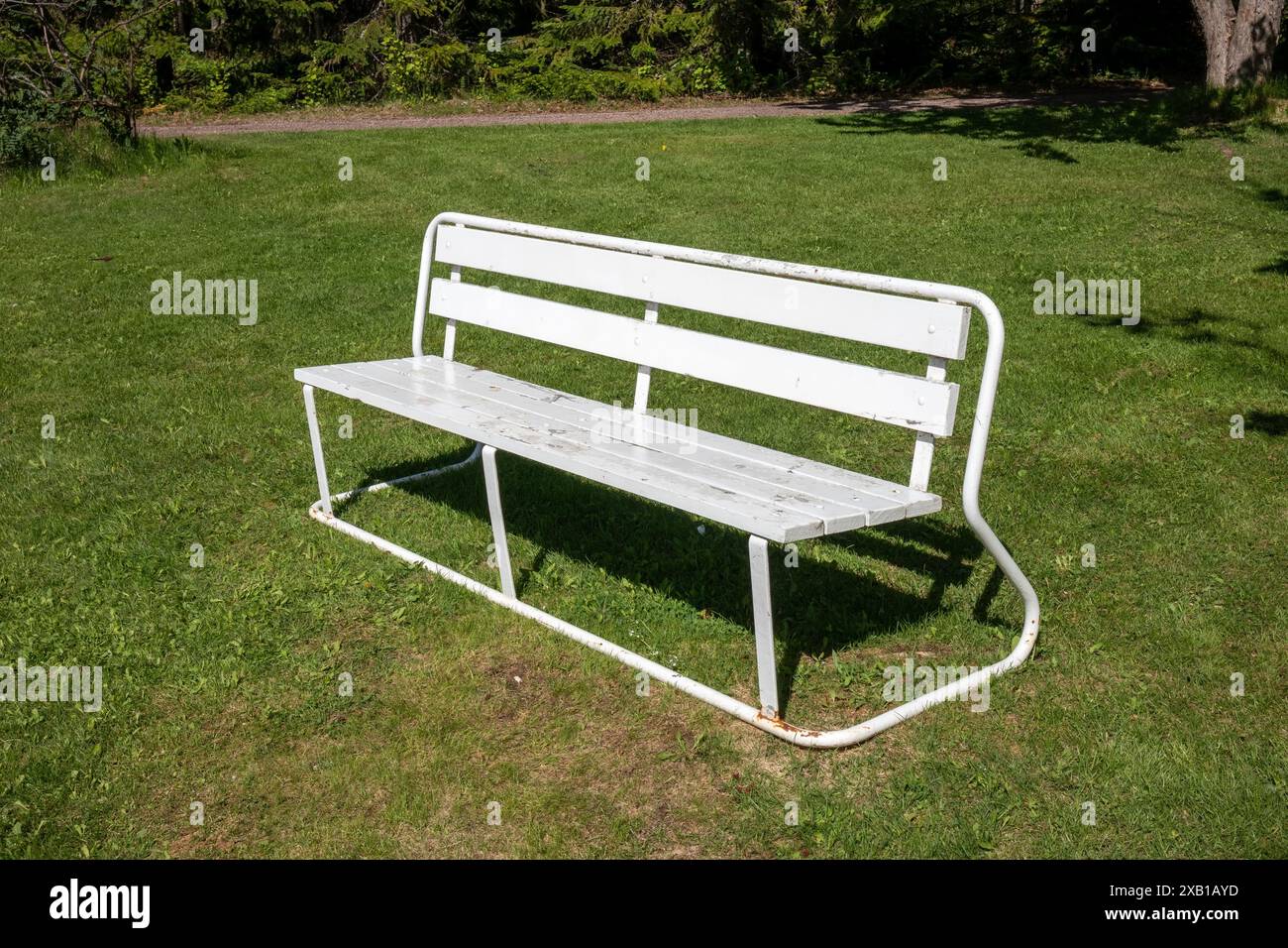 Summer park in bright sunny hi-res stock photography and images - Alamy