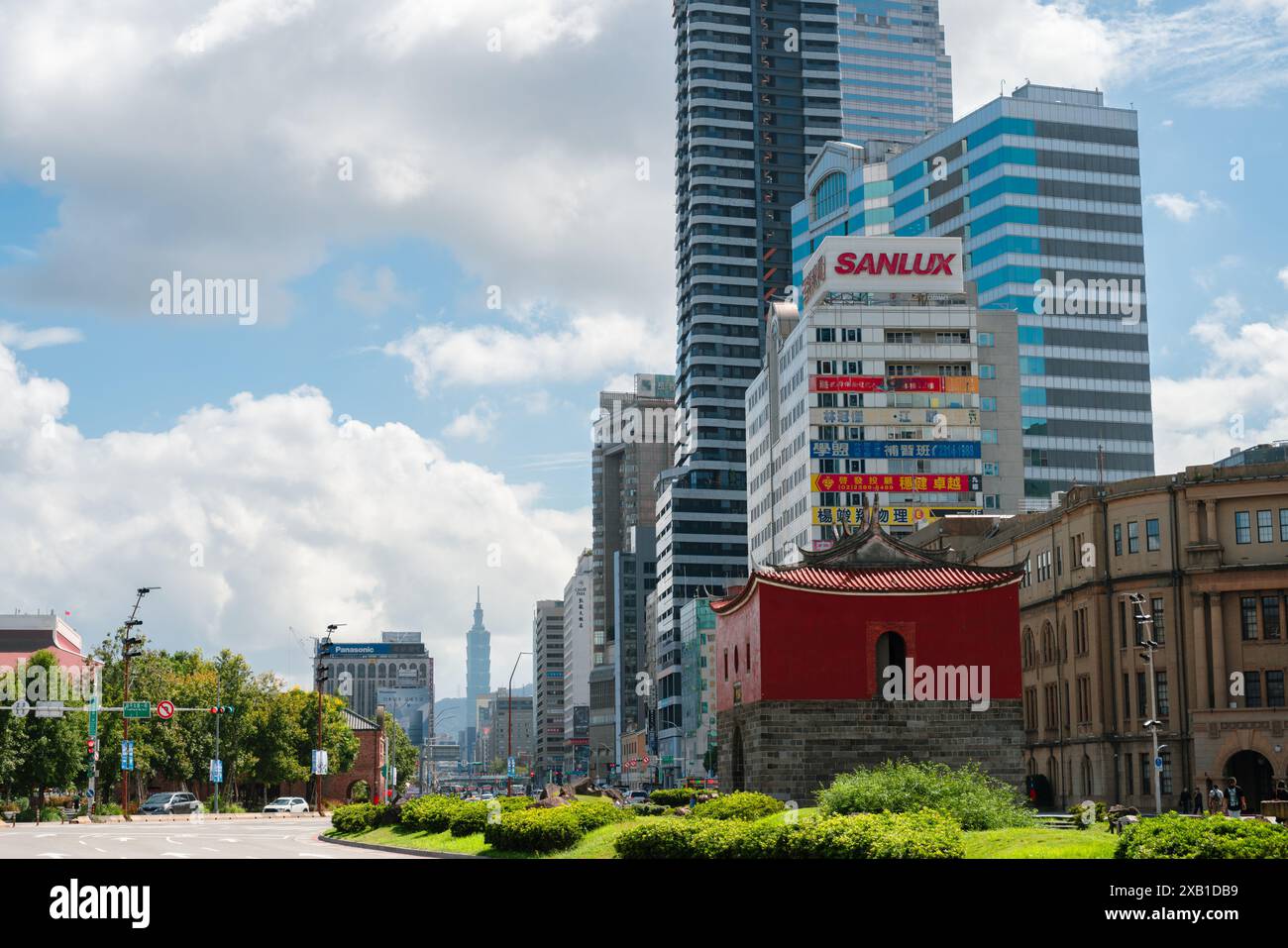 Taipei, Taiwan - October 12, 2023 : View of Beimen Taipei North Gate ...