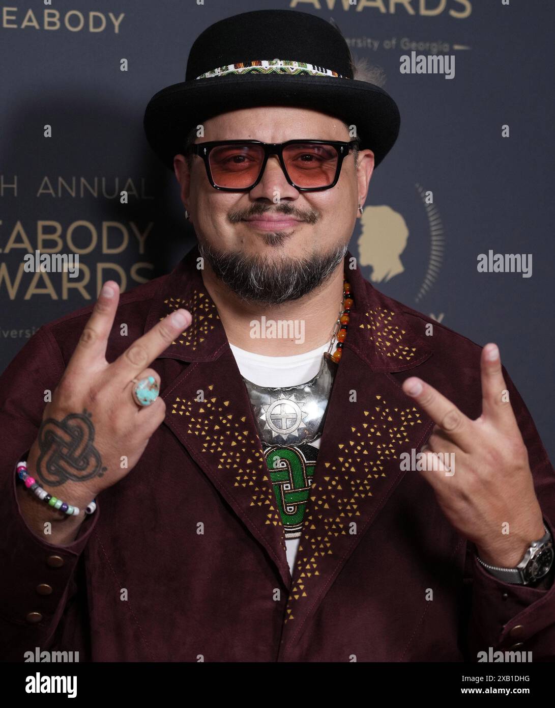 Los Angeles, USA. 09th June, 2024. Sterlin Harjo arrives at the 84th ...