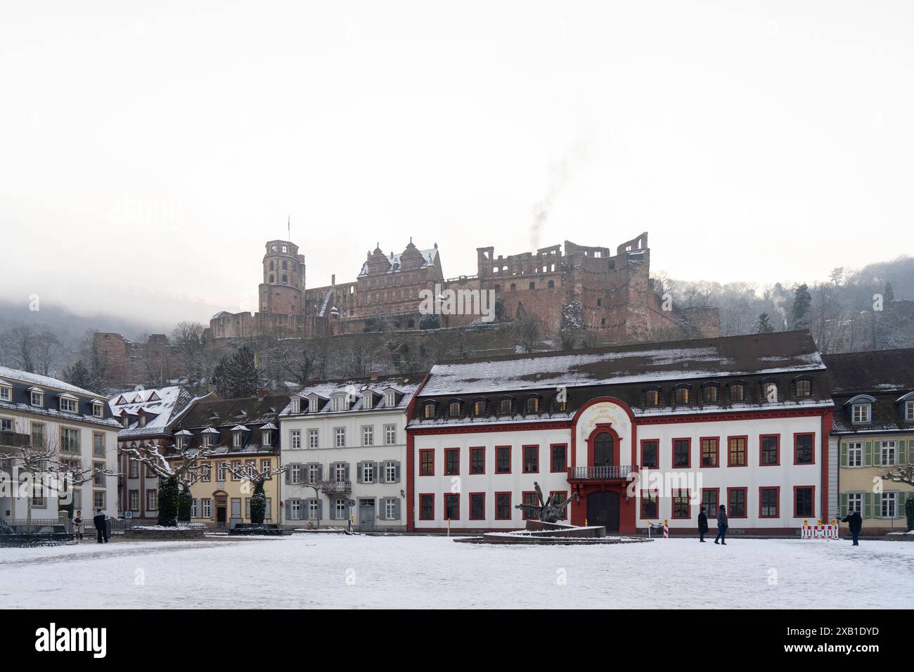 walking through the streets of Heidelberg with a view of Heidelberg ...