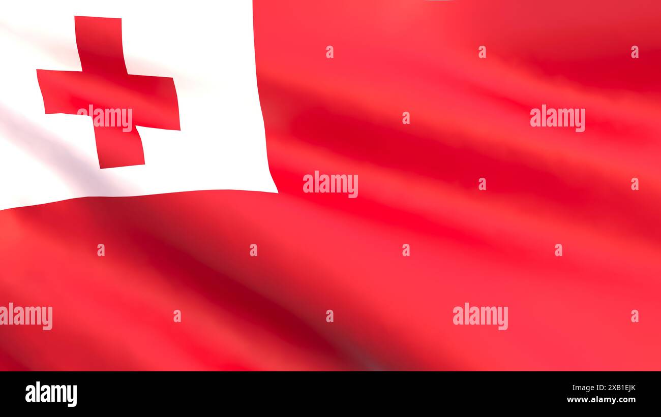 Tonga flag background hi-res stock photography and images - Alamy