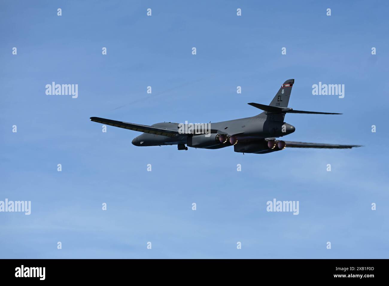 A U S Air Force B 1b Lancer Assigned To The 37th Expeditionary Bomb