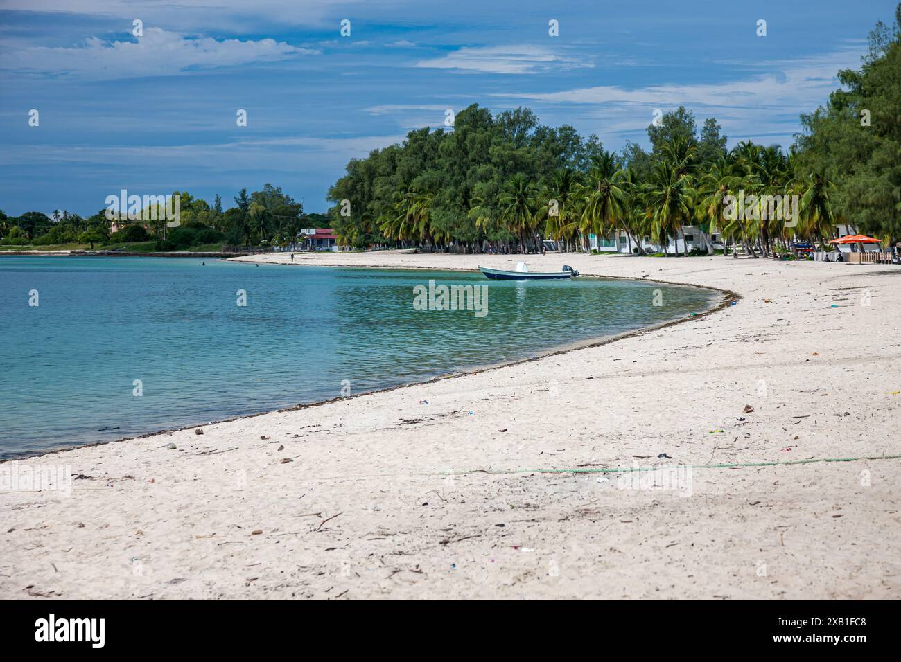 Mozambique, Cabo Delgado, Pemba, Praia do Wimbe - Wimbe beach Stock ...