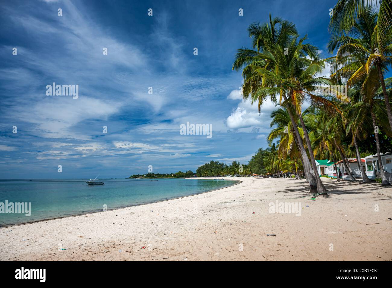 Mozambique, Cabo Delgado, Pemba, Praia do Wimbe - Wimbe beach Stock ...