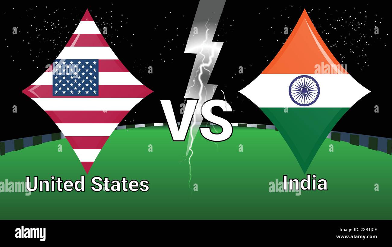 Indian flag cricket stadium hi-res stock photography and images - Alamy