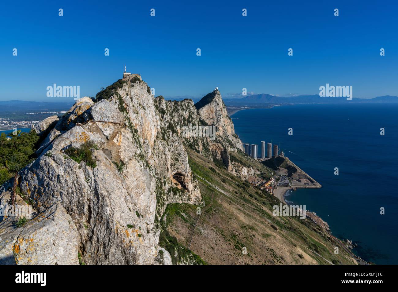 Gibraltar rock nature reserve hi-res stock photography and images - Alamy