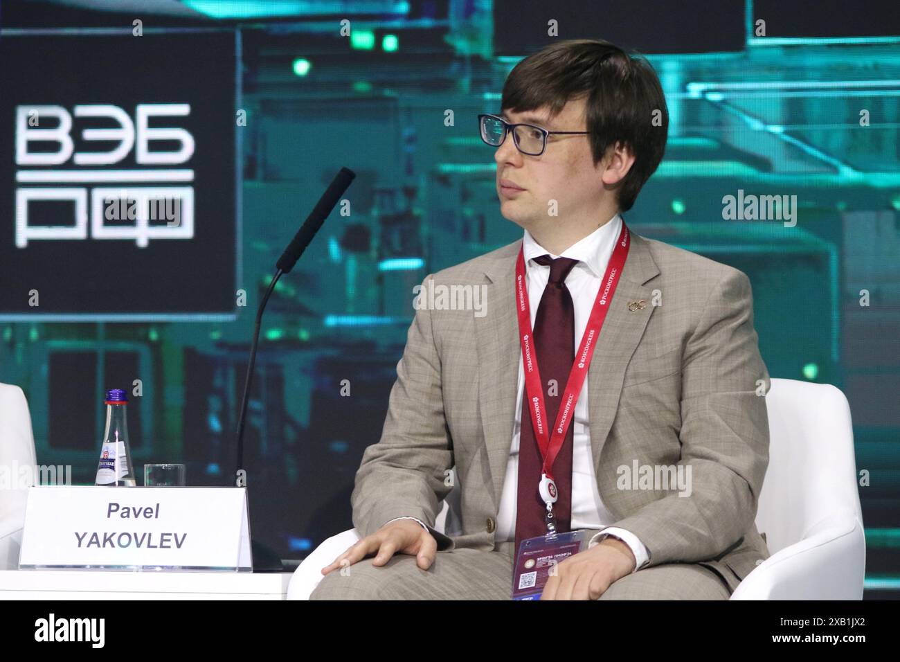 Saint Petersburg, Russia. 07th June, 2024. Pavel Yakovlev, Deputy ...