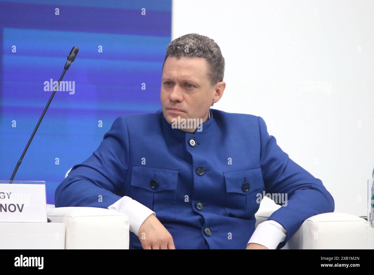 Saint Petersburg Russia 07th June 2024 Georgy Filimonov Acting