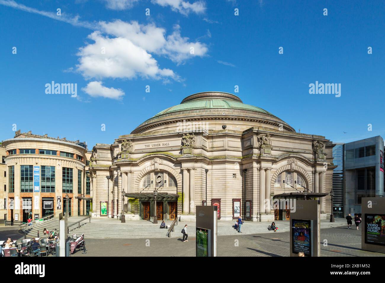 The Usher Hall is a concert hall in the West End of Edinburgh, Scotland ...