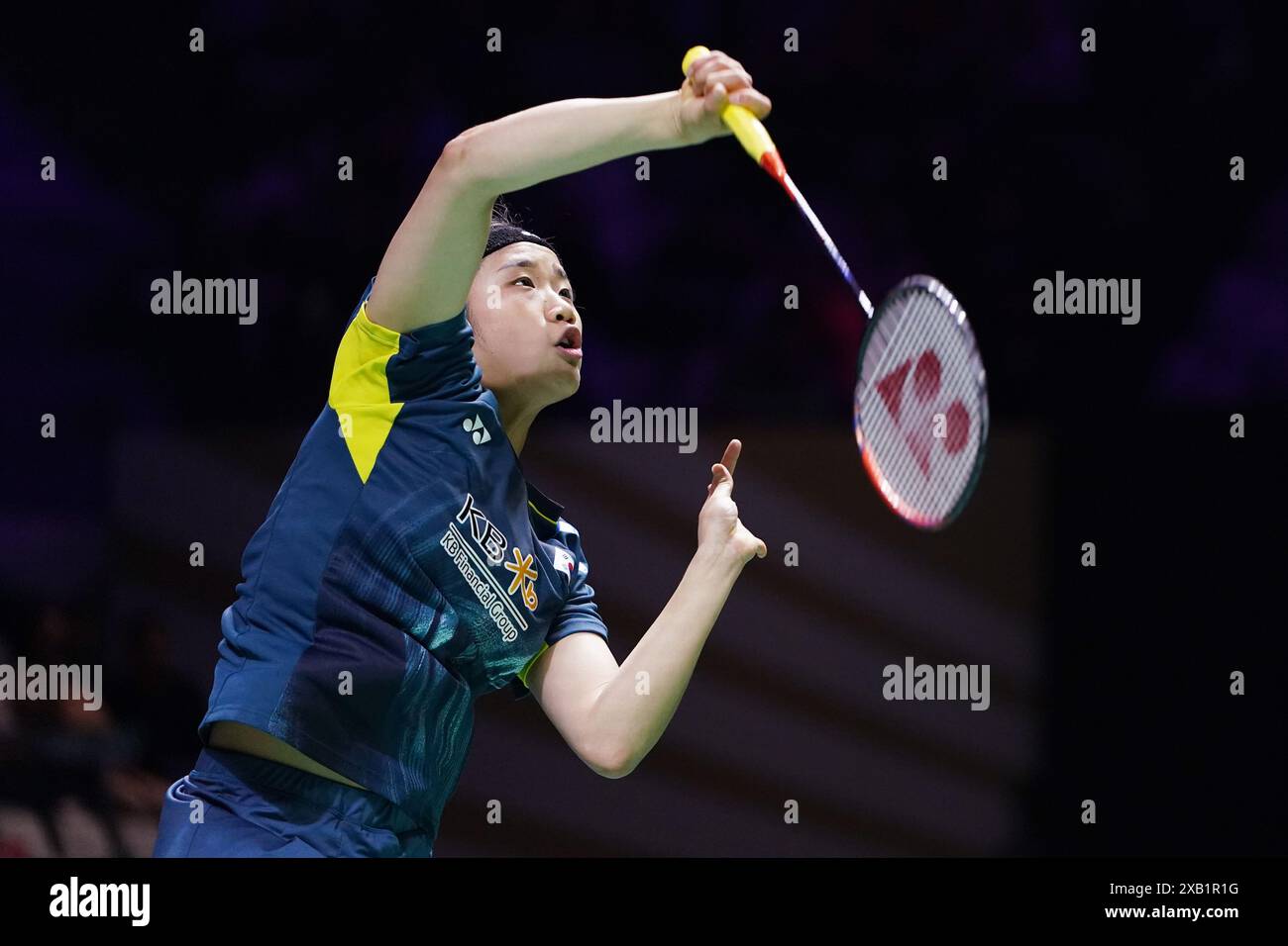 Jakarta, Indonesia. 9th June, 2024. An Se Young (KOR) Badminton : KAPAL API INDONESIA OPEN 2024 ...