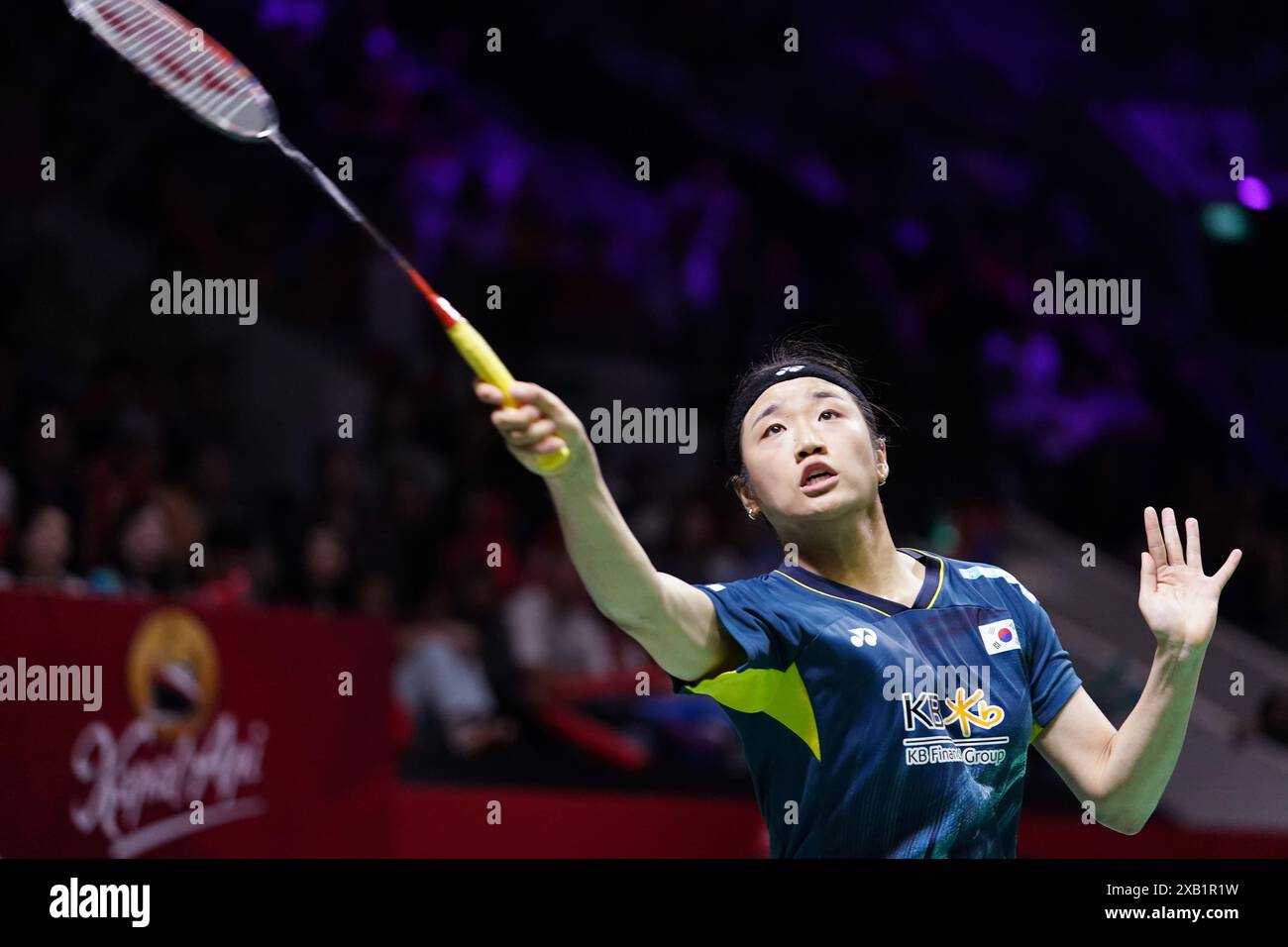 Jakarta, Indonesia. 9th June, 2024. An Se Young (KOR) Badminton : KAPAL API INDONESIA OPEN 2024 ...