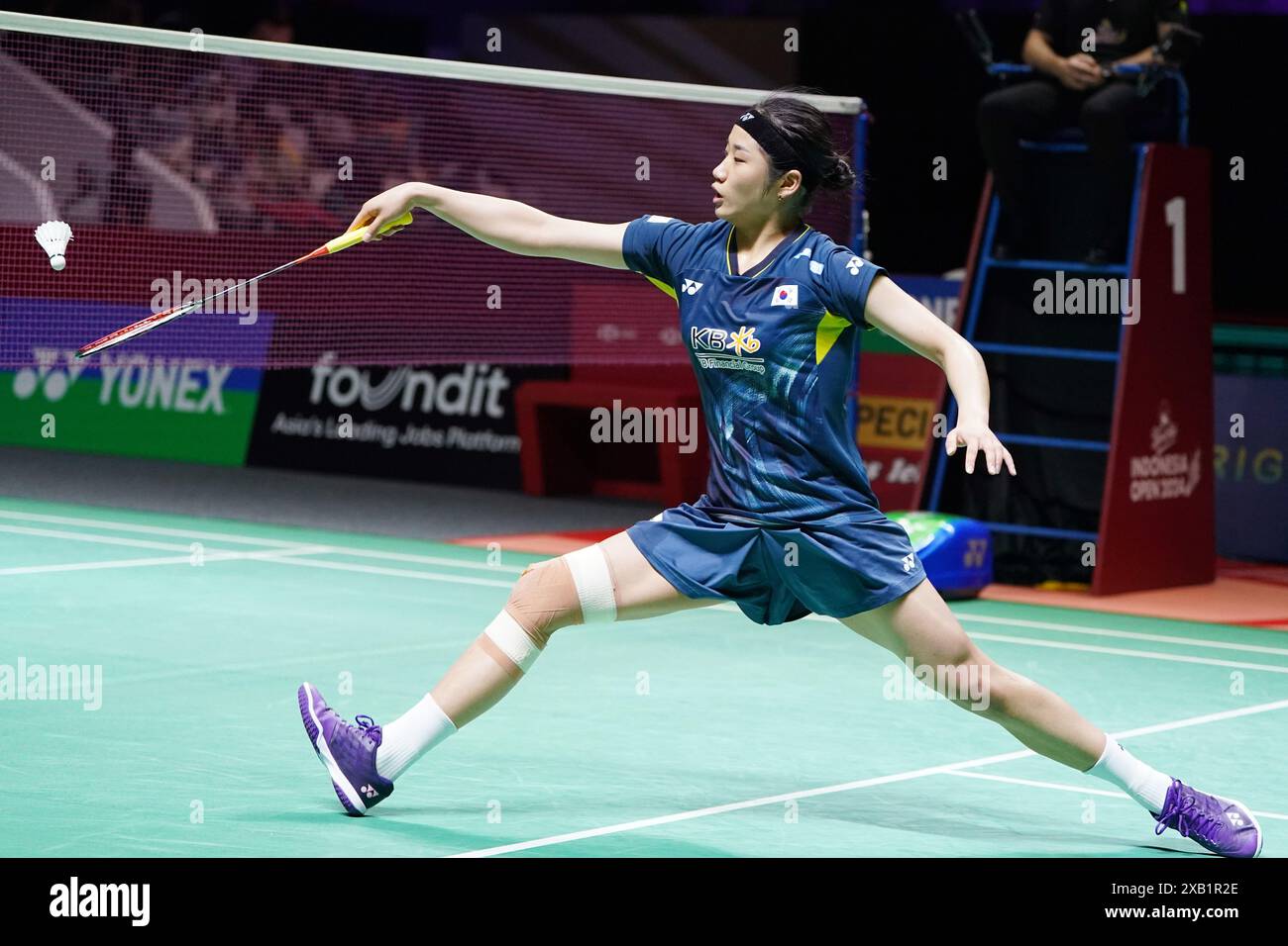 Jakarta, Indonesia. 9th June, 2024. An Se Young (KOR) Badminton : KAPAL API INDONESIA OPEN 2024 ...