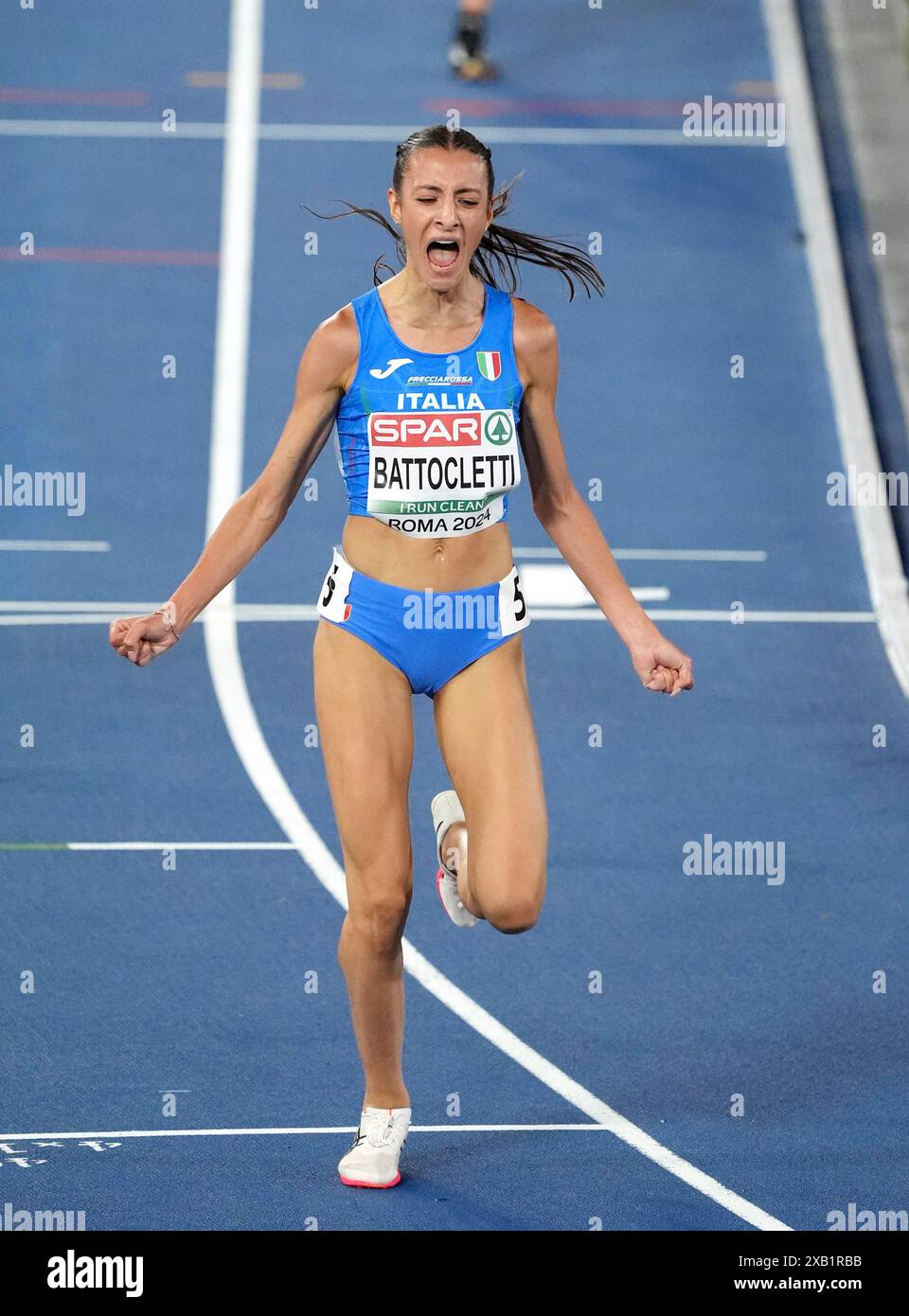 Nadia Battocletti won a thrilling womens 5000m in championship record ...