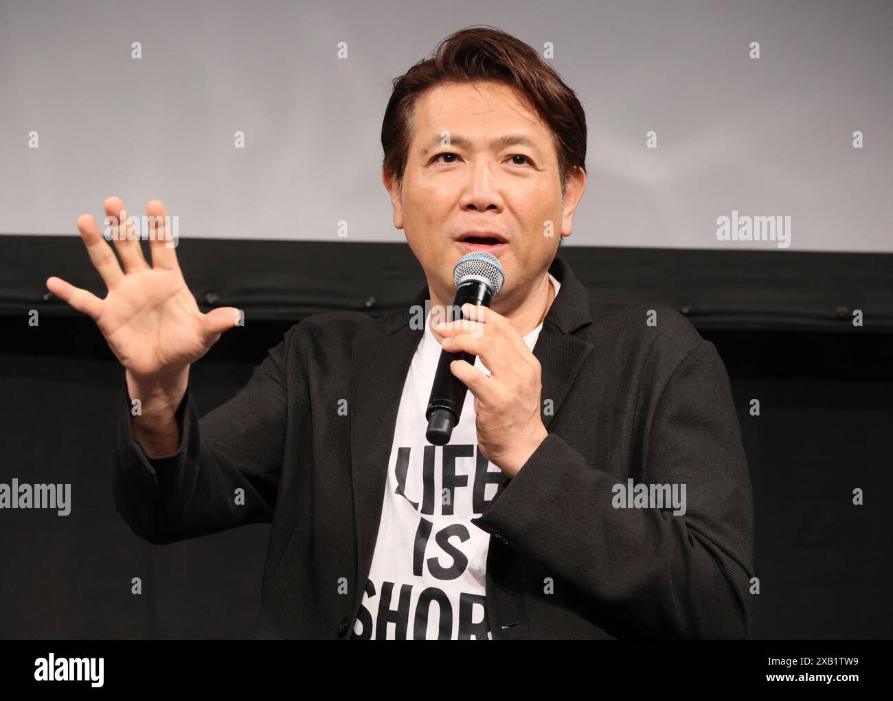 Tokyo, Japan. 8th June, 2024. Japanese actor and president of the Short ...