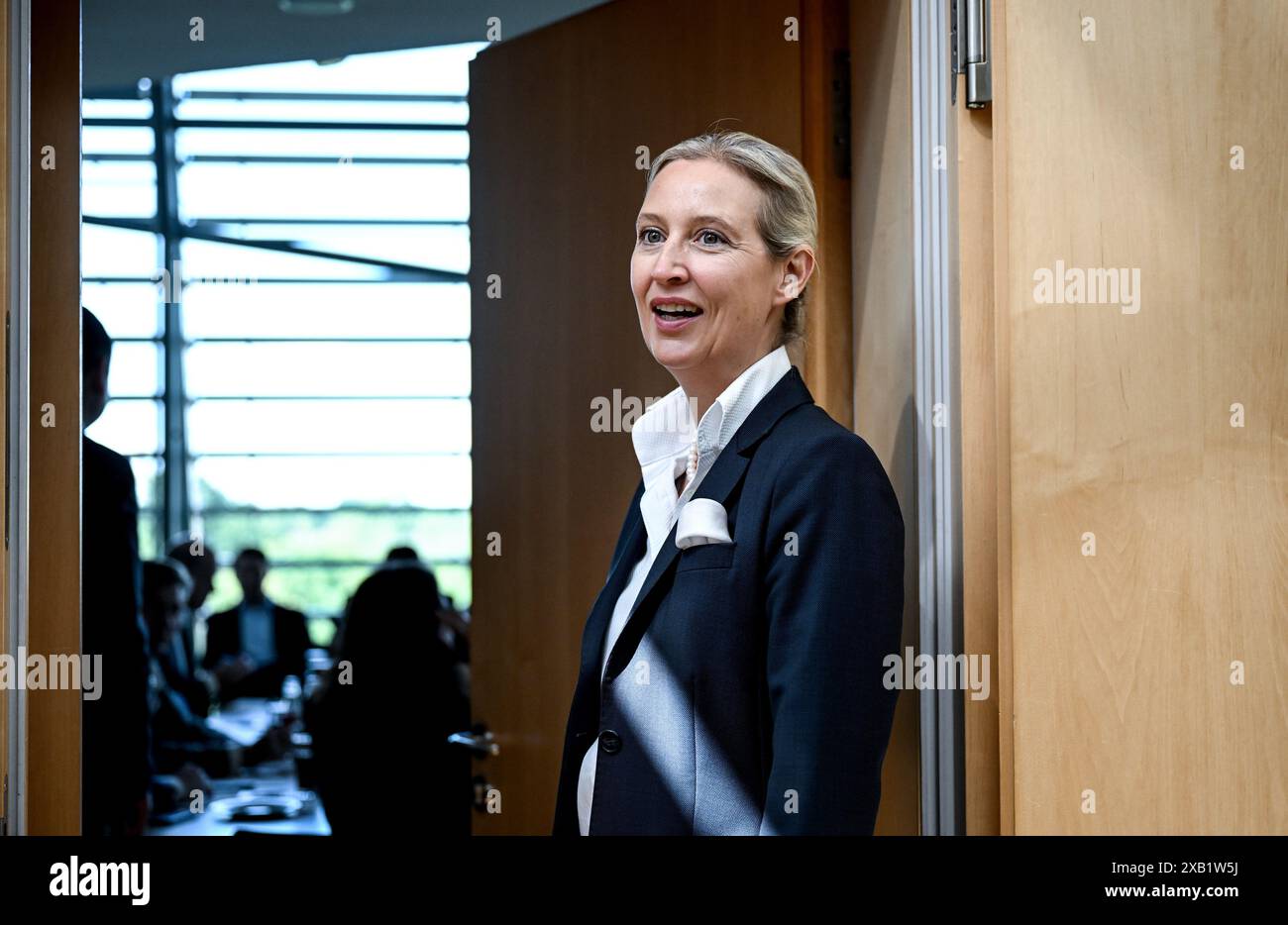 Berlin, Germany. 10th June, 2024. Alice Weidel, Chairwoman of the AfD ...