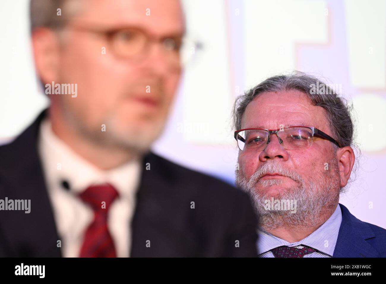 Prague, Czech Republic. 10th June, 2024. Elected ODS candidate Alexandr ...