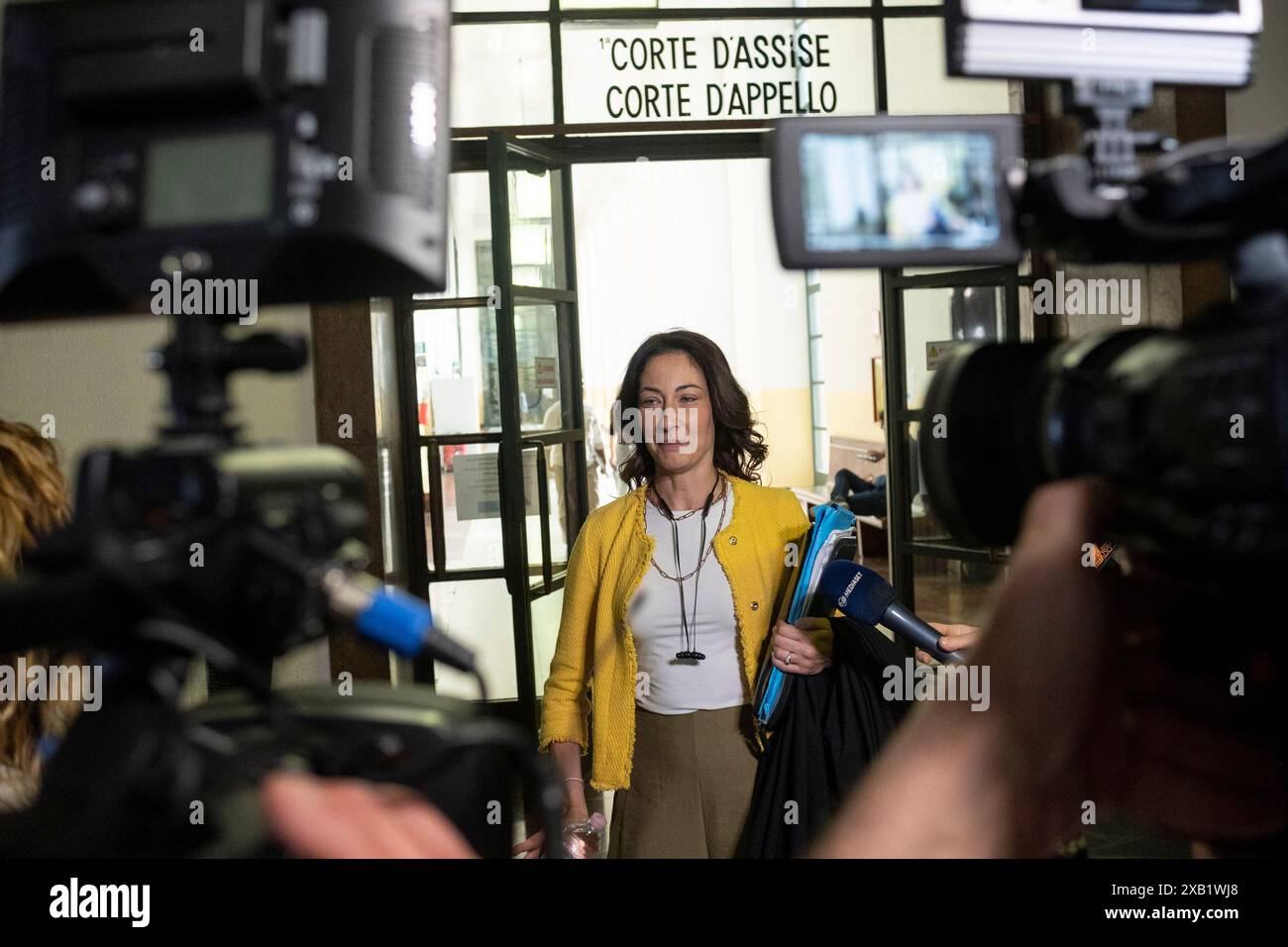 Milano, Italia. 10th June, 2024. avvocato Giulia Gerardini Palazzo di ...