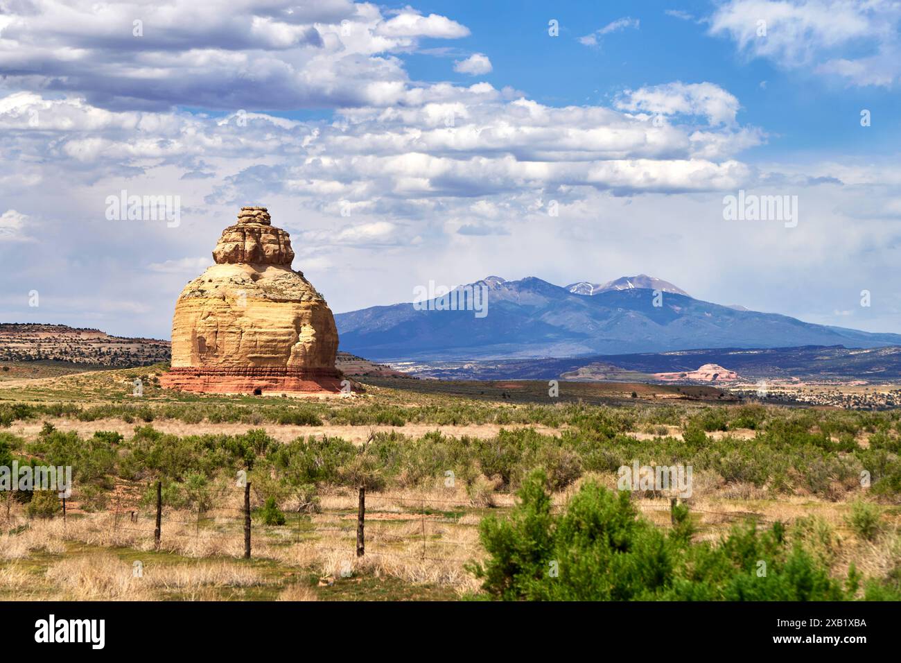 Highway 191, Utah, United States of America - 7 June 2024: Church Rock ...