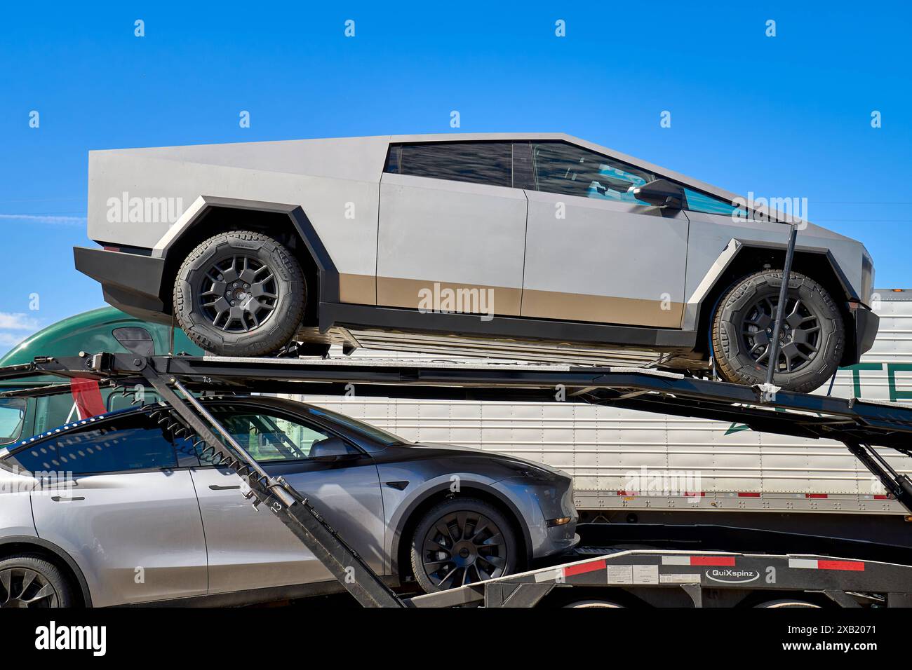 Utah, United States of America - June 8, 2024: Delivery of the new ...