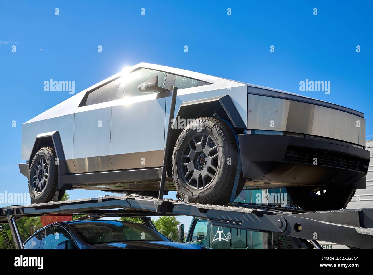 Utah, United States of America - June 8, 2024: Delivery of the new ...