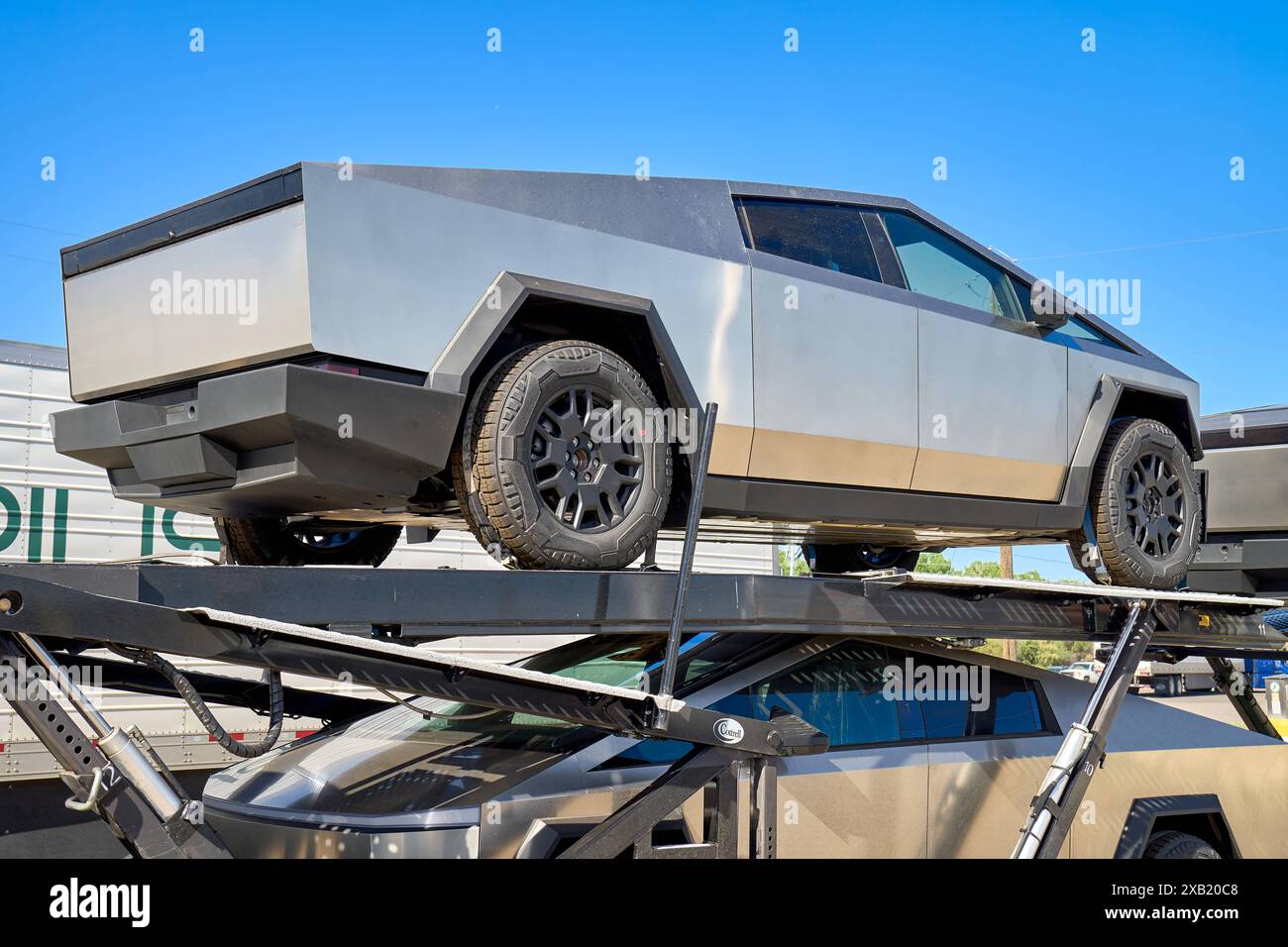Utah, United States of America - June 8, 2024: Delivery of the new ...