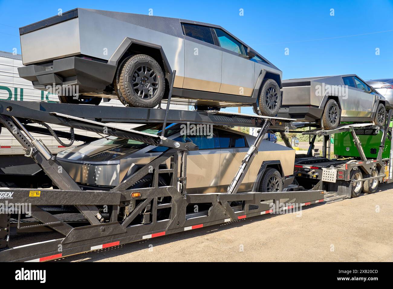 Utah, United States of America - June 8, 2024: Delivery of the new ...