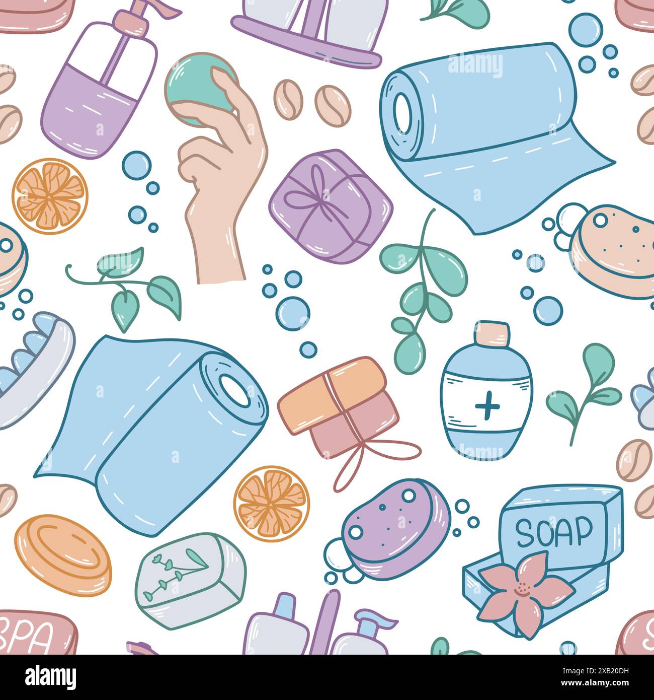 Items body care in Stock Vector Images - Alamy