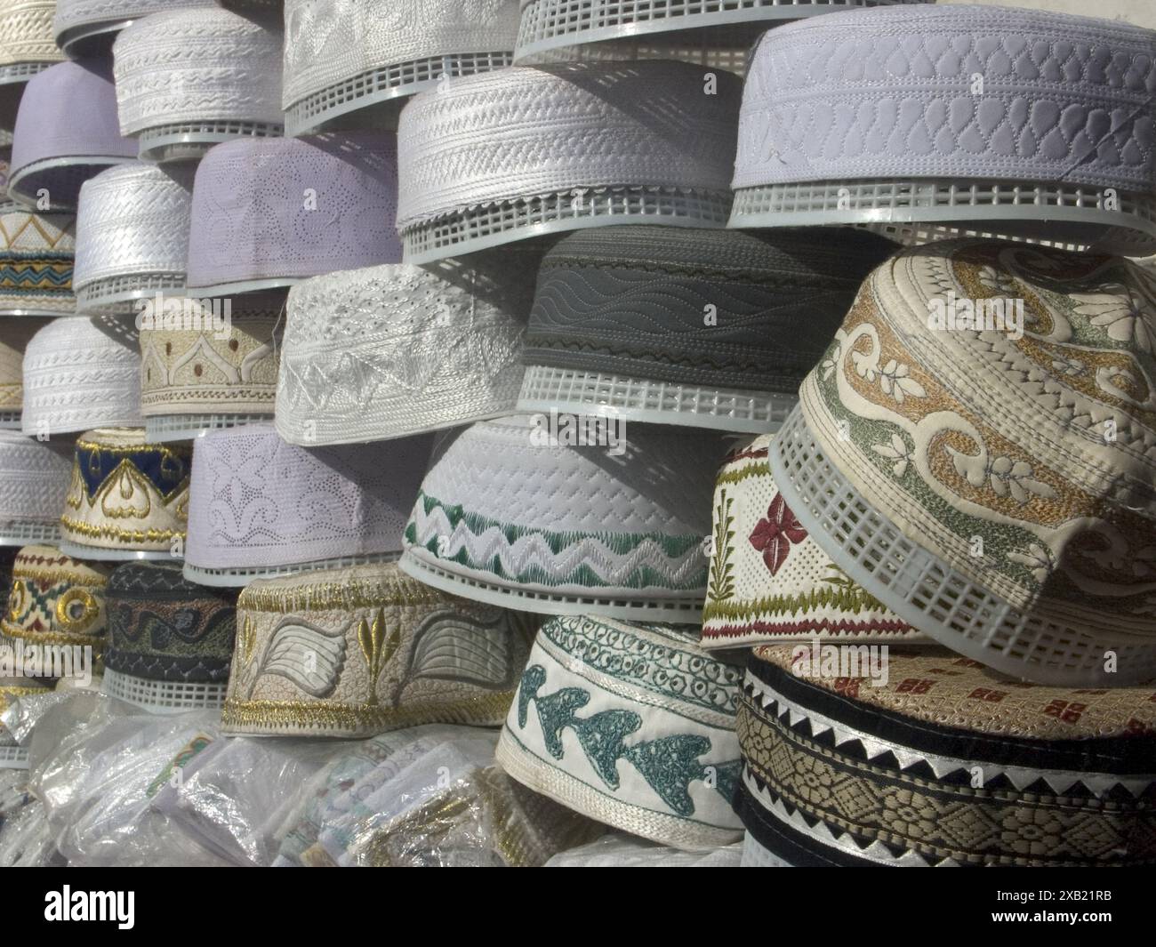 Islamic head covers for men Stock Photo - Alamy