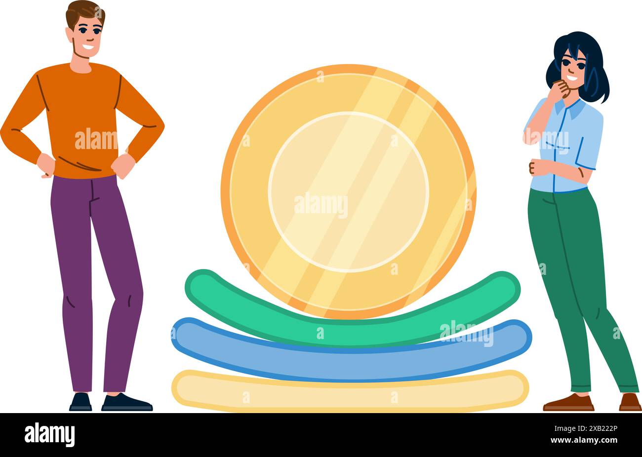 Cartoon illustration of resilient hi-res stock photography and images ...