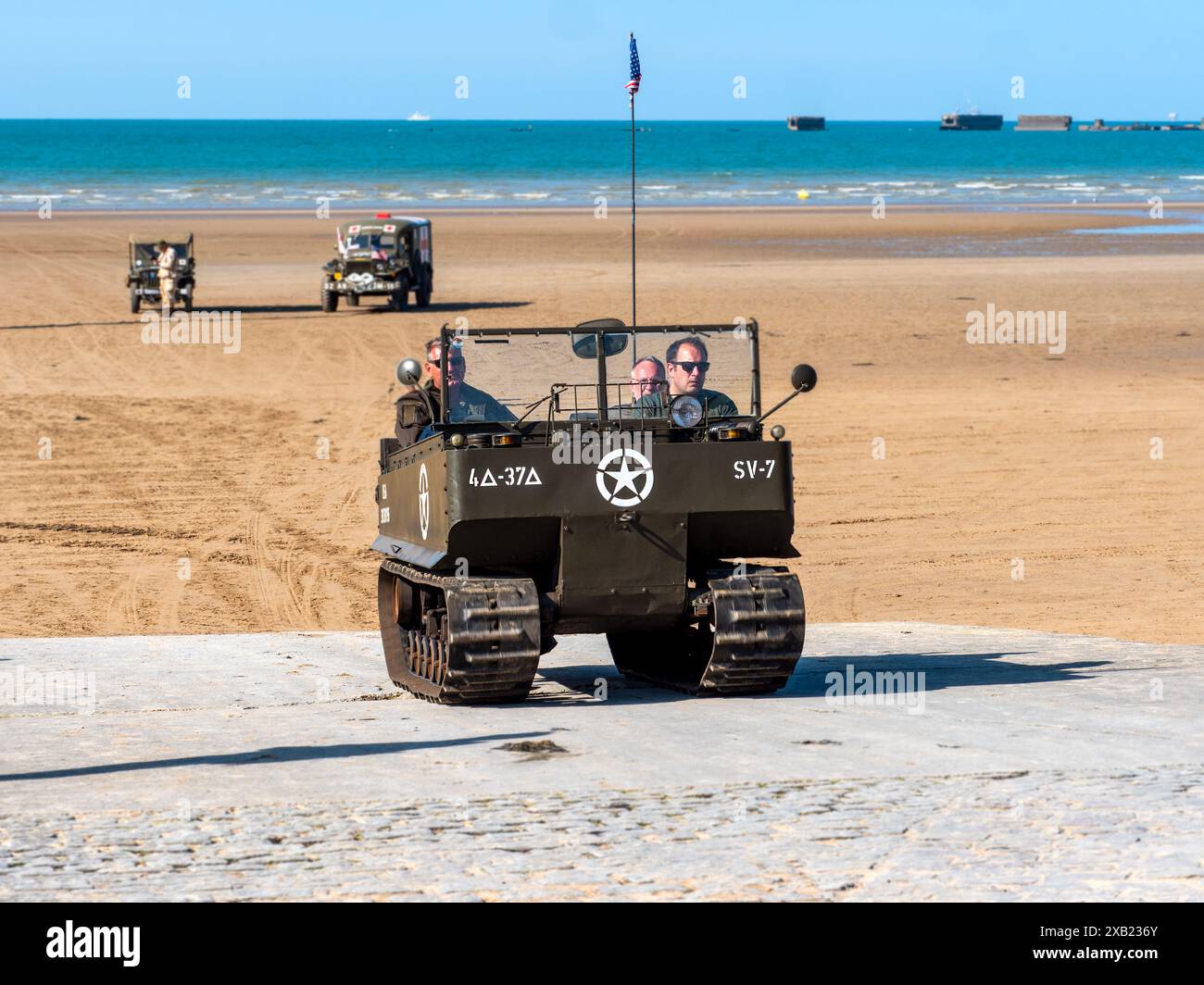 Normandy, France - June 6, 2024: Studebaker M29C Weasel World War II ...