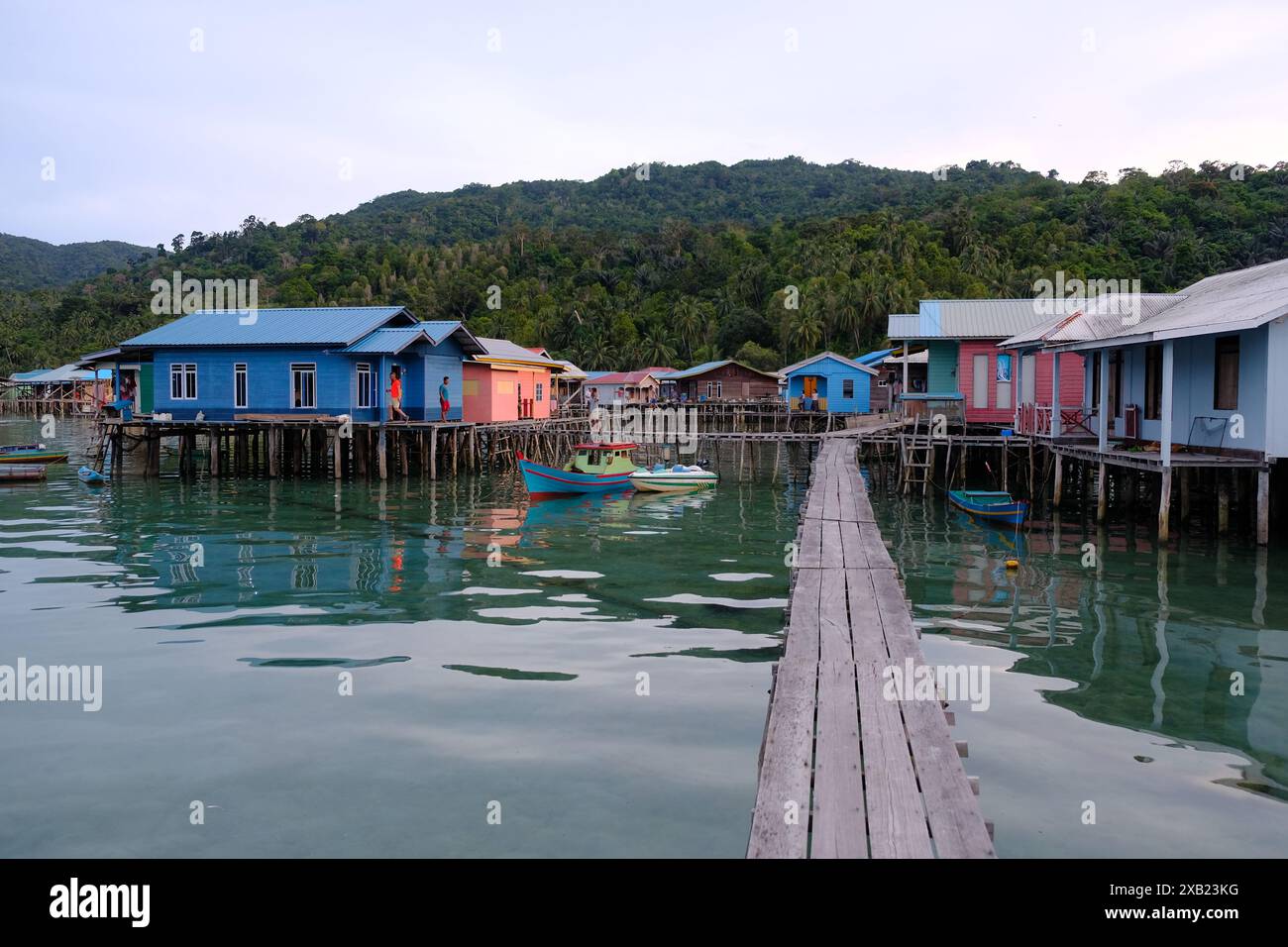Indonesia Anambas Islands - Terempa fishing village Siantan Island ...