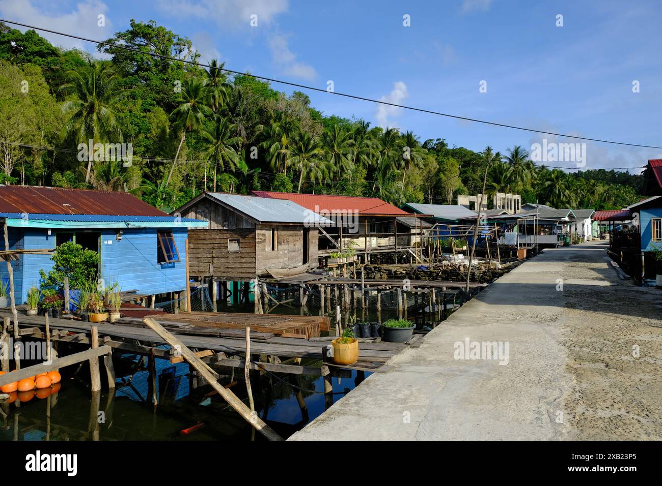 Indonesia Anambas Islands - Terempa fishing village Siantan Island ...