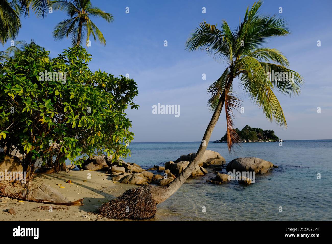 Indonesia Anambas Islands - Telaga Island coast Stock Photo - Alamy