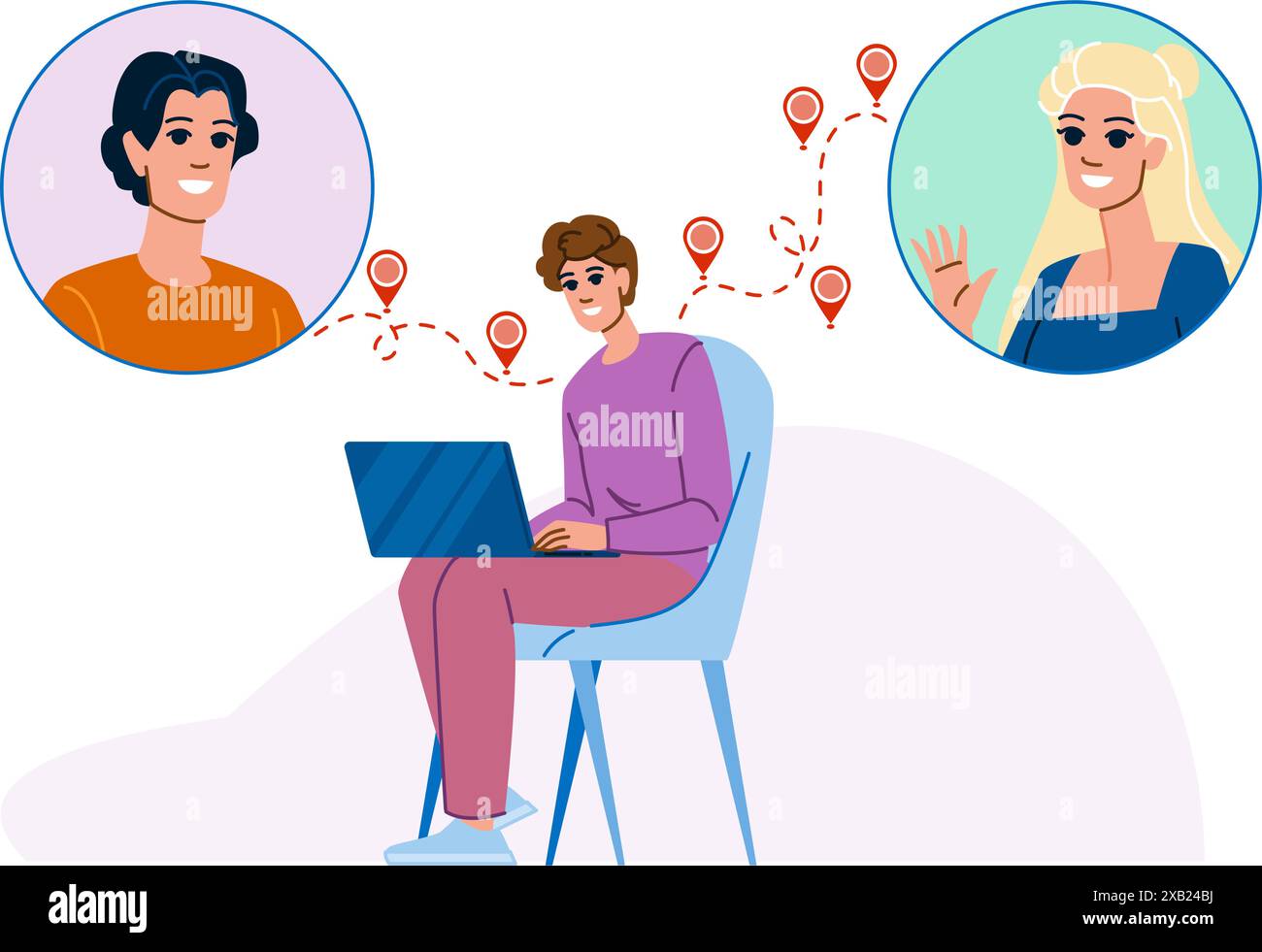 work nearshoring vector Stock Vector Image & Art - Alamy