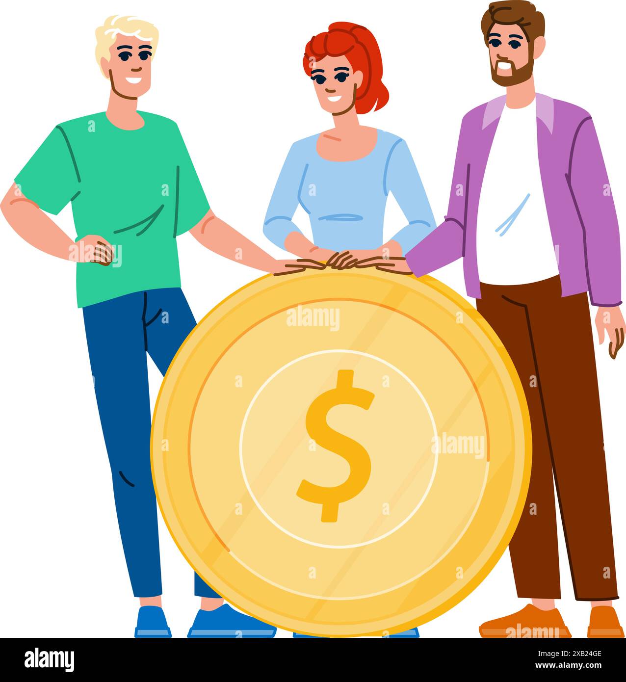 partnership trade agreements vector Stock Vector Image & Art - Alamy