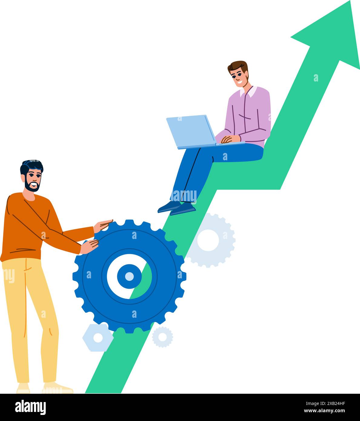 graph performance management vector Stock Vector Image & Art - Alamy