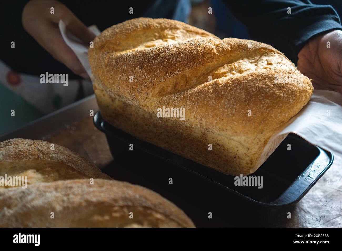 Bread making factory hi-res stock photography and images - Alamy